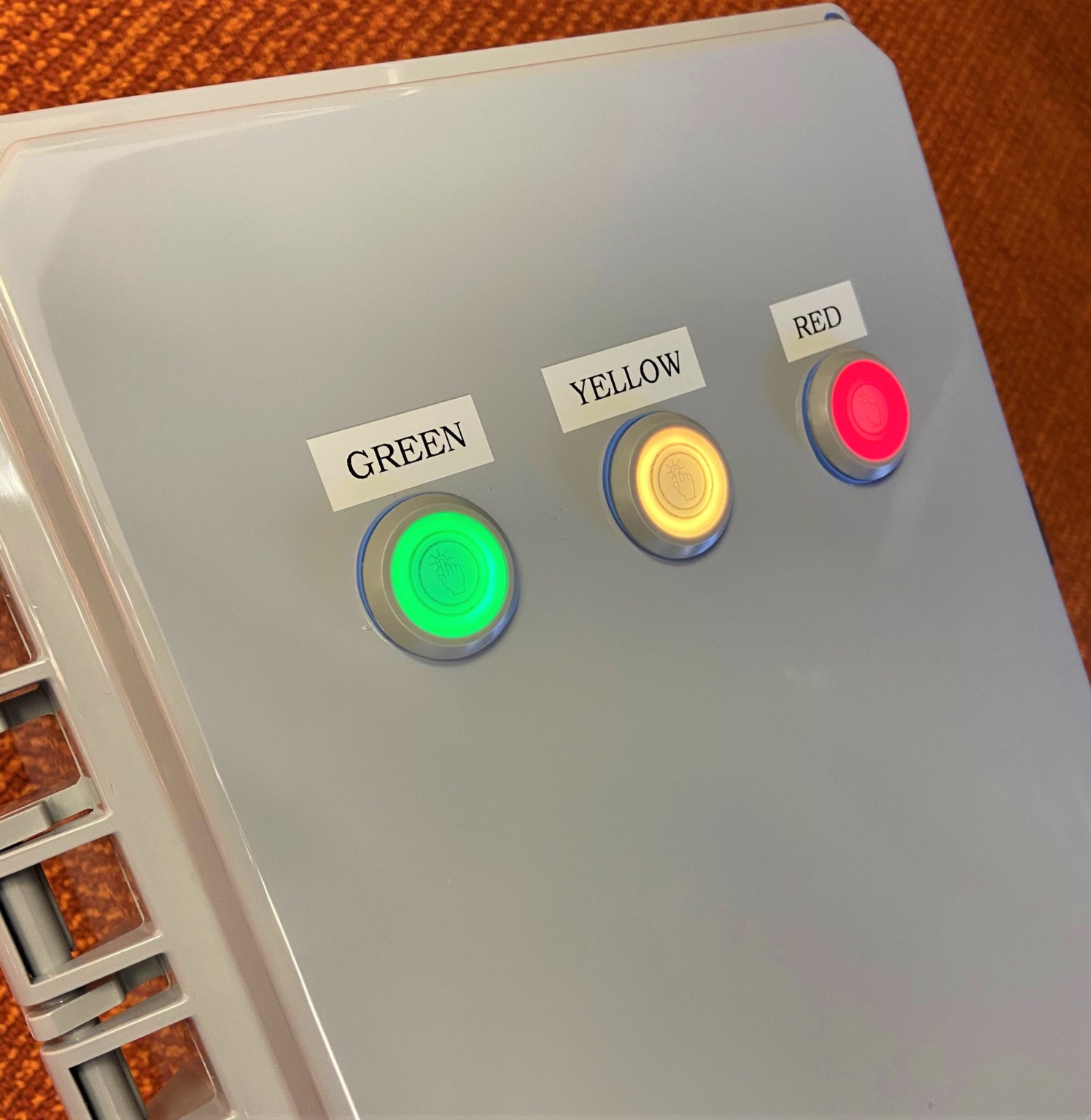 Wireless Panel Kit with push-button Status Light Indication - A-Tech Inc.